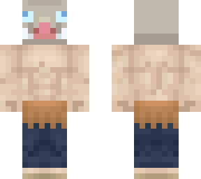 Inosuke | Minecraft Skin