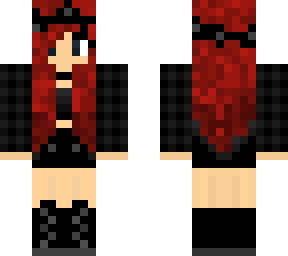 Red Girl | Minecraft Skin