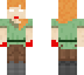 Ally-Herobrine | Minecraft Skin