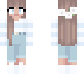 Baby blue girl | Minecraft Skin