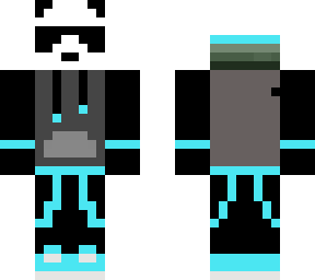 blue panda | Minecraft Skin