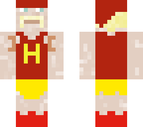 Hulk Hogan Minecraft Skins