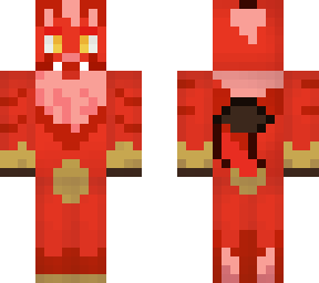 Red Sabertooth | Minecraft Skin