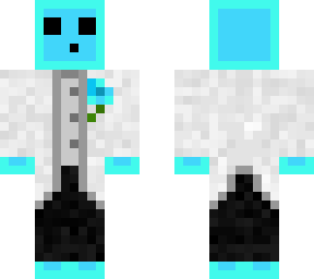 Slime White Tux | Minecraft Skin