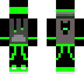 Verde neon | Minecraft Skin