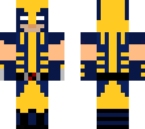 Logan Wolverine Minecraft Skins