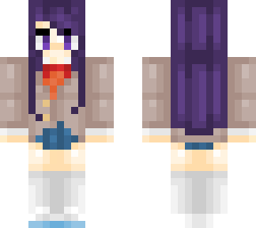 yuri ddlc | Minecraft Skins