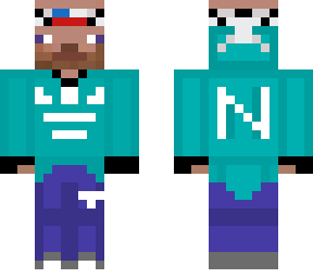 Calvo Steve nex skin ninja epico | Minecraft Skin