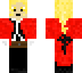 Edward Elric (Fullmetal Alchemist) | Minecraft Skin