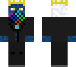 Modern water king in a suit | Minecraft Skin