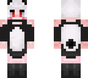 Panda girl | Minecraft Skin