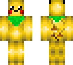 Pokemon Mystery Dungeon DX Pikachu | Minecraft Skin