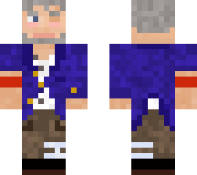 Ship Wrecked Captain | Minecraft Skin