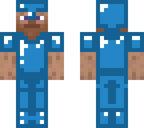 Blue Steve | Minecraft Skins