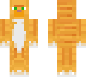 Ginger Cat Man | Minecraft Skin