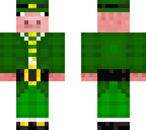 St Patricks Pig | Minecraft Skin