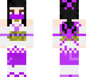 Hanabi resplendent iris fixed | Minecraft Skin
