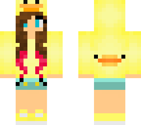 red hair duck | Minecraft Skin