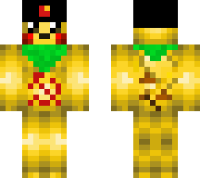Communist Pikachu | Minecraft Skin