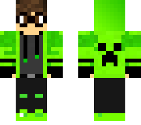 Creeper With Glasses | Minecraft Skins