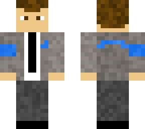 connor detroit become human | Minecraft Skins