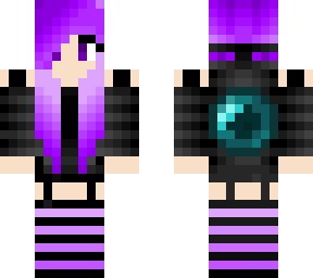 Enderman Girl | Minecraft Skin