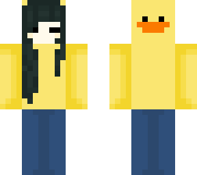 girl Georgie + Duck skin | Minecraft Skin