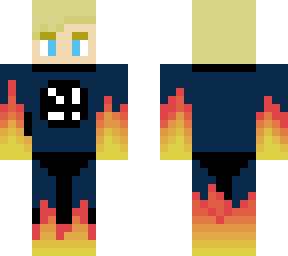 human torch | Minecraft Skins