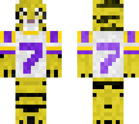 Mike LSU | Minecraft Skin