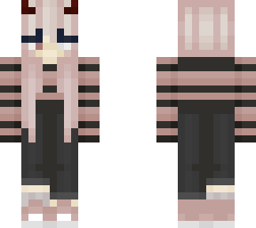 Pink Demon Girl V1 | Minecraft Skin