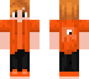 Qbert on the back edit | Minecraft Skin