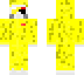Anarcho Capitalist in hazmat | Minecraft Skin