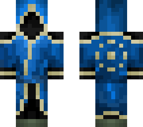 Blue Sorcerer | Minecraft Skin