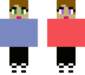Conjoined sisters | Minecraft Skin