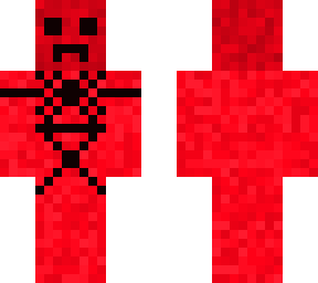 Red Creeper | Minecraft Skins