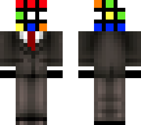 Rubix Cube Man Edited | Minecraft Skin