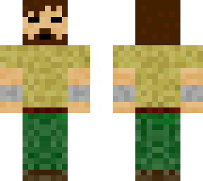 Runescape Noob with Hair | Minecraft Skin