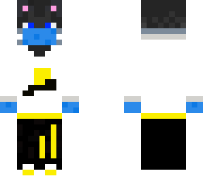 Sahara Cat 2.0 Quarantine Version | Minecraft Skin