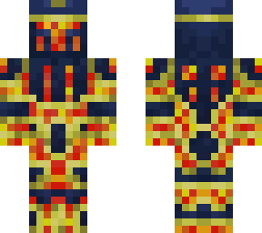 scorched earth xerath shaded | Minecraft Skin