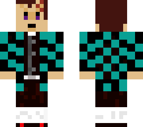 Tanjiro ( demon slayer) | Minecraft Skin