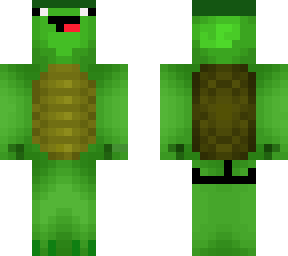 turtle wit a butt cheek | Minecraft Skin