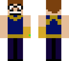 Vector with the Infinity Gauntlet | Minecraft Skin