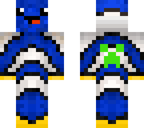blue fish | Minecraft Skin