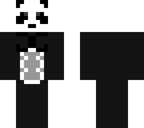 Buff panda | Minecraft Skin
