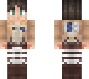 Eren Jaeger ATTACK ON TITAN | Minecraft Skin