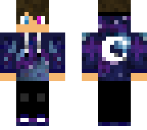 cool boy headphone galaxy | Minecraft Skins