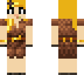 piglin girl | Minecraft Skin