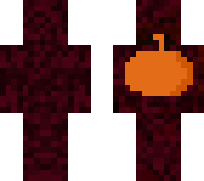 Red/black with skindex logo on back | Minecraft Skin