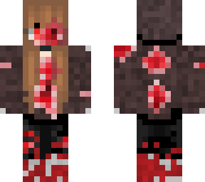 bloody girl | Minecraft Skin