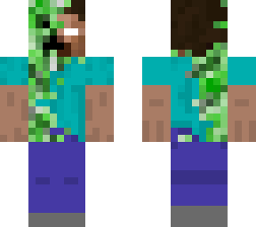 Herobrine And Creeper